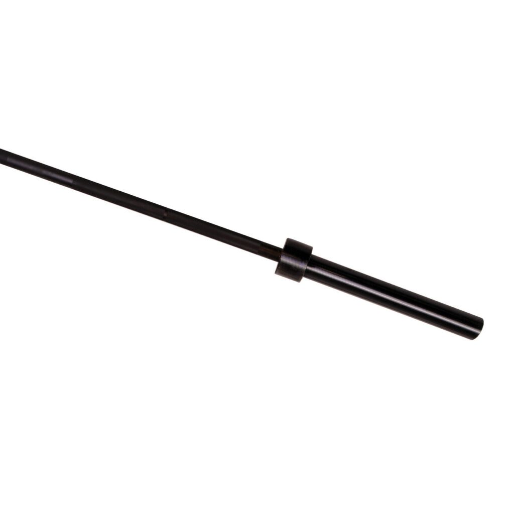 CAP "THE REBEL" OLYMPIC POWER LIFTING BAR WITH CENTER KNURL, BLACK ...